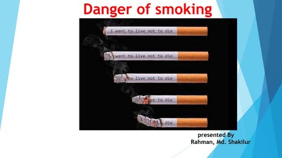 Smoking Presentation | PPT