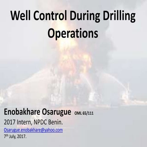 well pad operations - PCP | PPTX