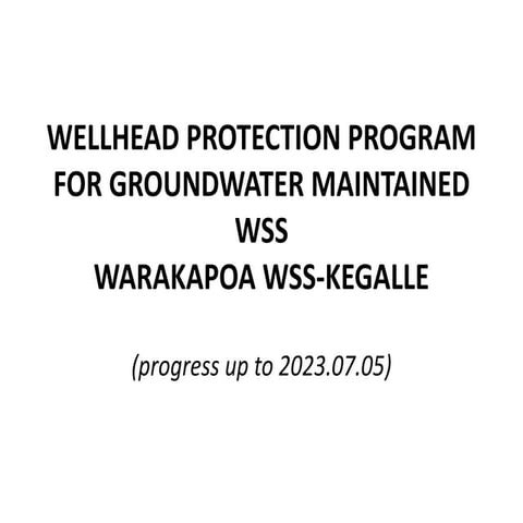 WELLHEAD PROTECTION WARAKAPOLA WSS- 04.07.2023.pdf