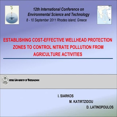 Wellhead protection zones | PPT