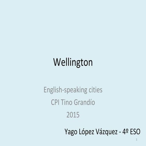 Wellington | PPT