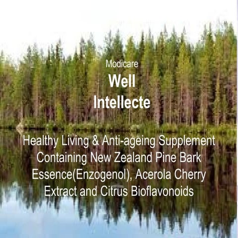 Well Intellecte- amazing product for your wellness | PPT