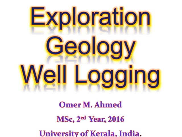 Well Logging: 01 borehole environment | PDF