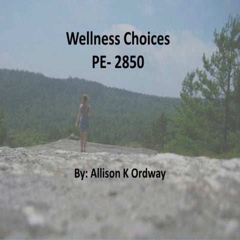 Wellness choices | PDF