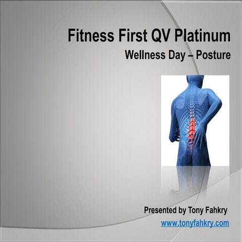 How To Improve Your Posture | PPT