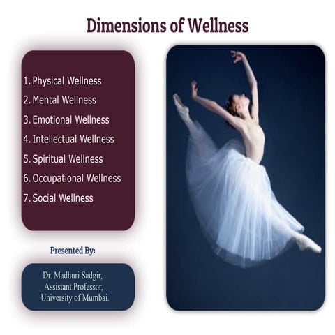 Wellness dimensions | PDF