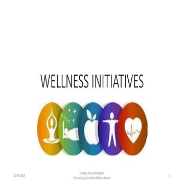 Wellness initiatives | PPTX