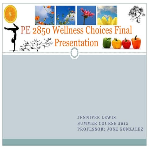 Wellness powerpoint | PPTX