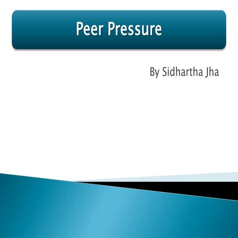 Peer pressure | PPT