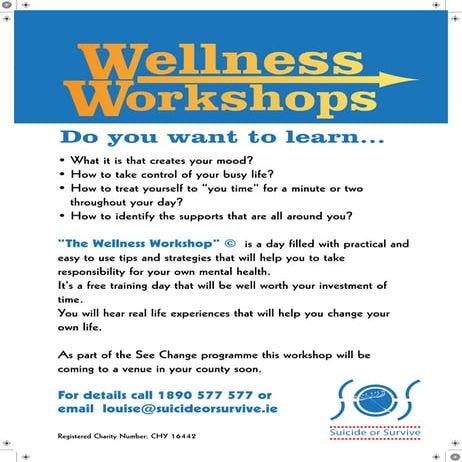 Wellness workshop poster june 2012 | PDF