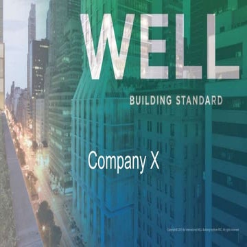 2016 Well Presentation | PPTX