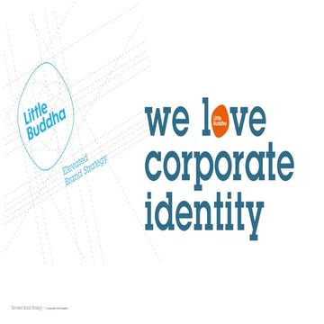 We love corporate identity | PPT