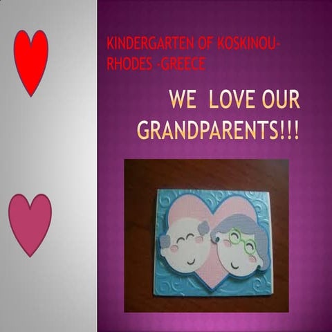 We love our grandparents!!! | PPT