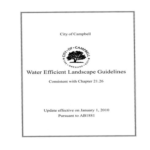 Water Wise Guide to Landscaping - South Africa | PDF