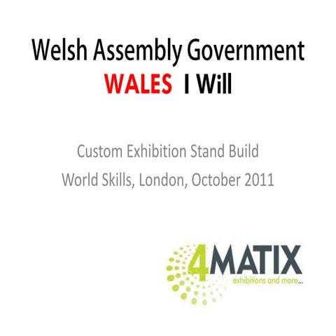 Welsh Assembly Government World Skills | PDF