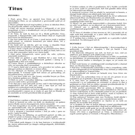 Welsh - The Epistle of Apostle Paul to Titus.pdf