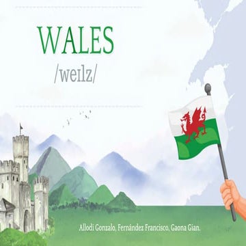 Welsh Culture Summary for Language & Culture | PPT