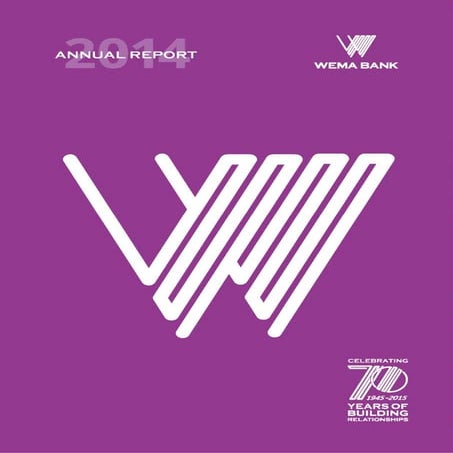 Wema bank annual report 2014 | PDF