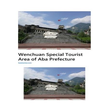 Wenchuan special tourist area of aba prefecture | PDF