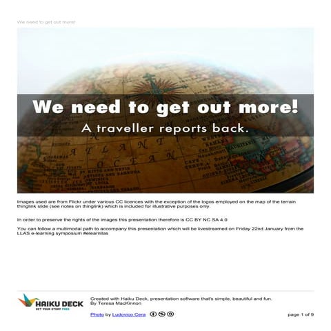 We need to get out more! | PDF