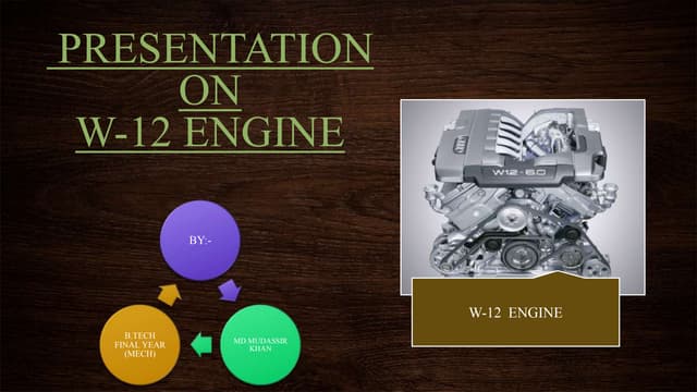 ENGINE CYLINDER & ENGINE TYPES | PPTX
