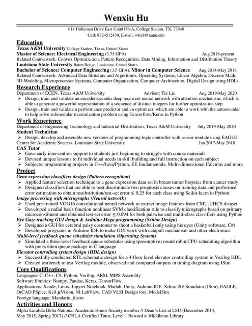 Resume | PDF