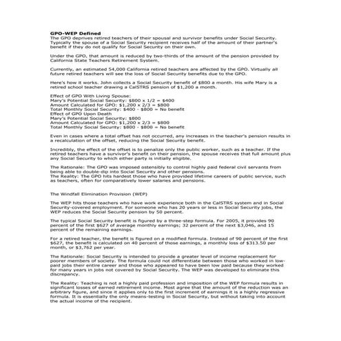 CalSTRS SocialSecurityInfo1 | PDF