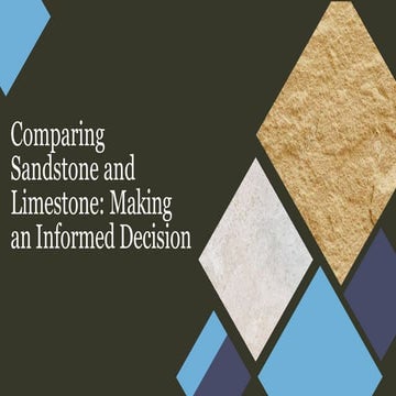 Sandstone and Limestone - Harsha Stones | PPTX | Landscaping | Home ...