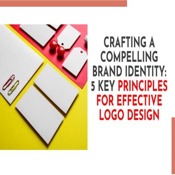 5 Key Principles For Effective Logo Design | PDF