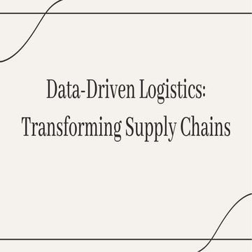 Revolutionizing Supply Chains: The Role of Big Data Analytics in ...