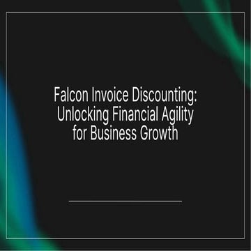 Boost Your Bottom Line with Falcon Invoice Discounting: A Game-Changer ...