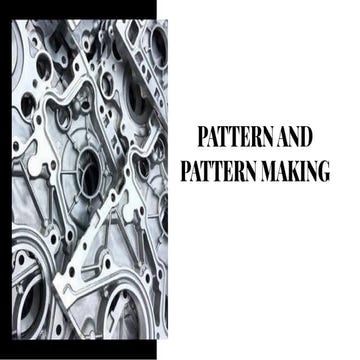 Pattern and patterns making | PDF