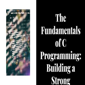 Introduction To C Programming Ppt