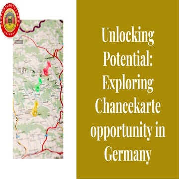 Chancenkarte Work Visa " Opportunity Card" in Germany | PDF