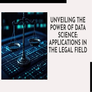 Application of Data Science in Law field | PDF