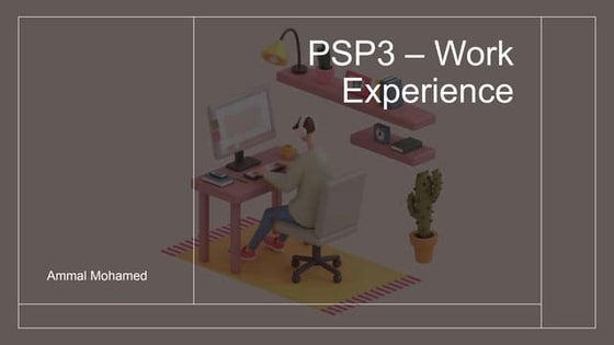 Oral Presentation –Work Experience (1).pptx