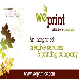 We Print Banner | PDF