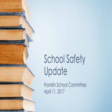 School Safety Update | PPT