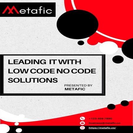 Empower Your Projects with Low Code No Code Development Services | PDF