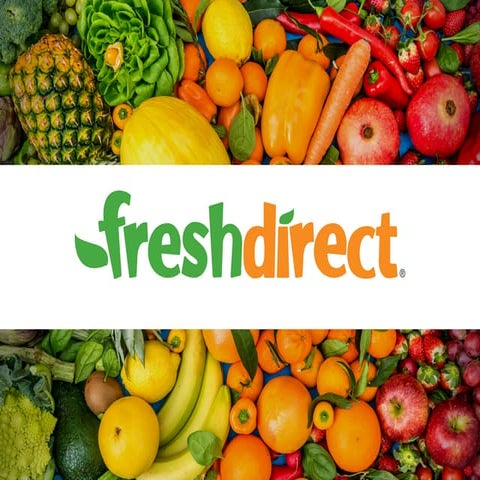 Fresh Direct Strategy | PDF | Grocery Shopping | Shopping