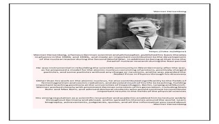 Niels Bohr Childhood