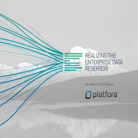 Realizing the Enterprise Data Reservoir | PPTX
