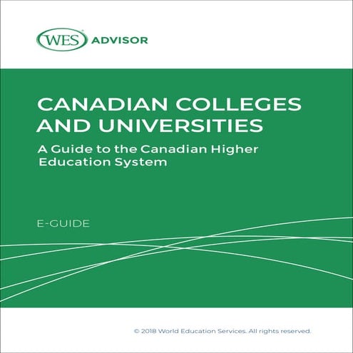 The Big List of Canadian Universities | PDF