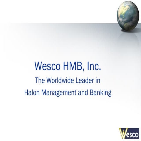 Wesco Presentation Short | PPT
