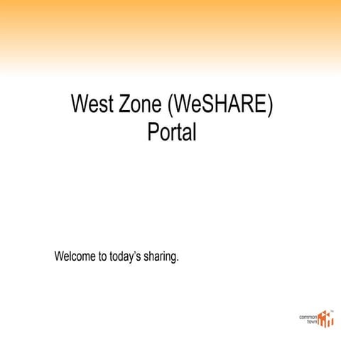 WeSHARE Training Portal | PPT