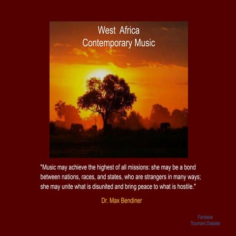 West Africa Contemporary Music | PPT