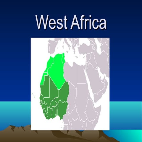 West Africa Power Point | PPT