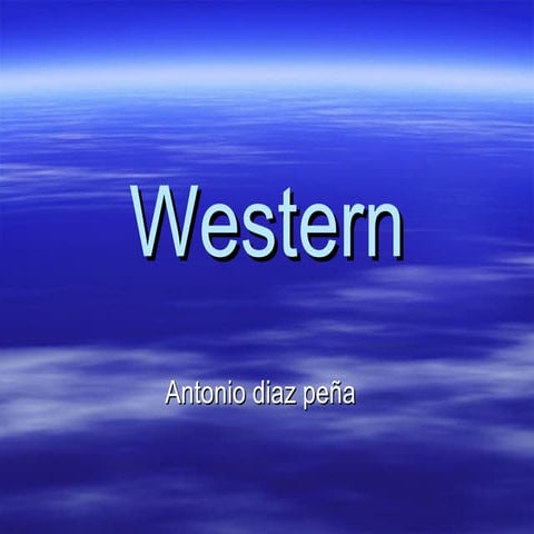 El western | PPT