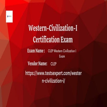Western-Civilization-I Certification Exam prep Journey Through History ...