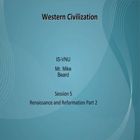 Western Civilization Lecture 5 | PPT